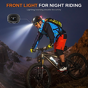 Smart Bike Helmet for Adult, Helmet with Camera(32GB TF Card Included), Helmet Video Recorder with Security Lights for Safe Riding，Motorcycle Helmet，tachograph