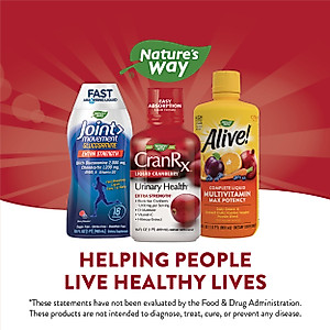 Nature's Way CranRx Extra Strength Cranberry 1,000 mg, D-Mannose + Vit C + Hibiscus, 16 fl. oz.