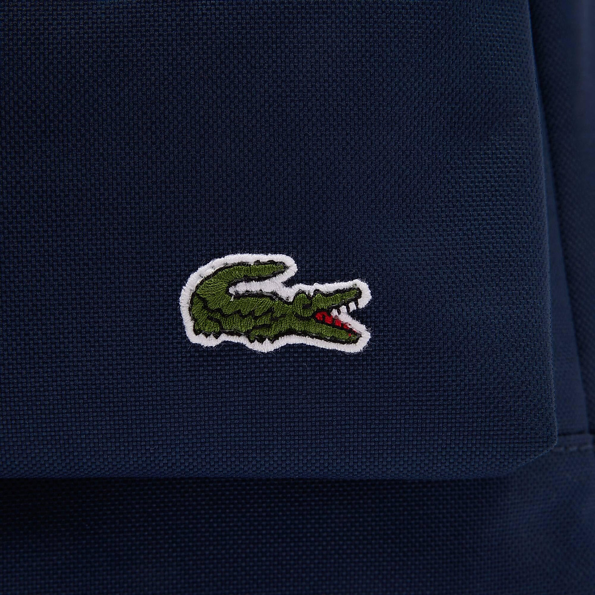 Lacoste Neocroc Canvas Backpack - Black -One Size