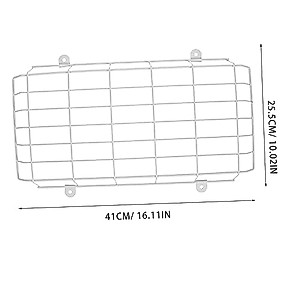 SEWOART Exit Light Exit Sign Wall Cover Wire Exit Sign Cage Emergency Light Damage Stopper Safely Exit Sign Protective Cage Tinsel Electric Wire Exit Sign Light Protective Guard Iron White