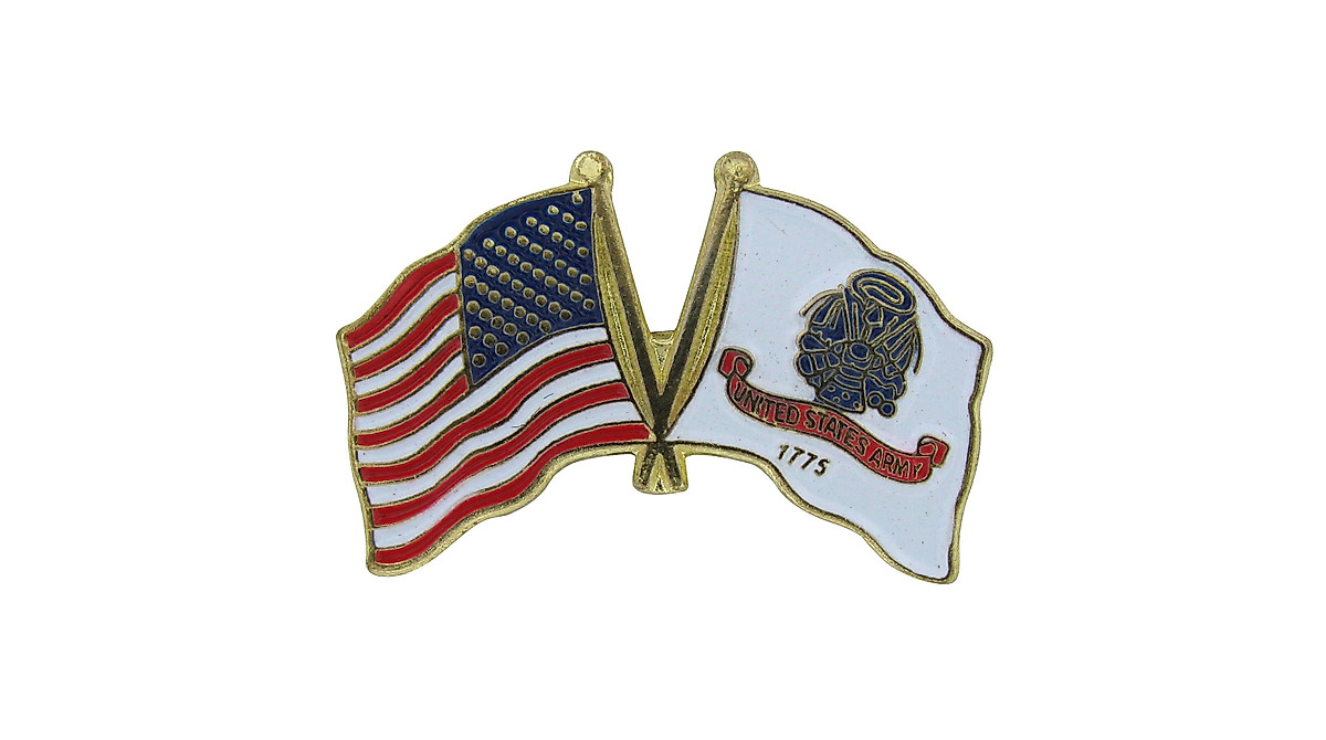US Flag Store Army Lapel Pin - Official US Army Support Pin