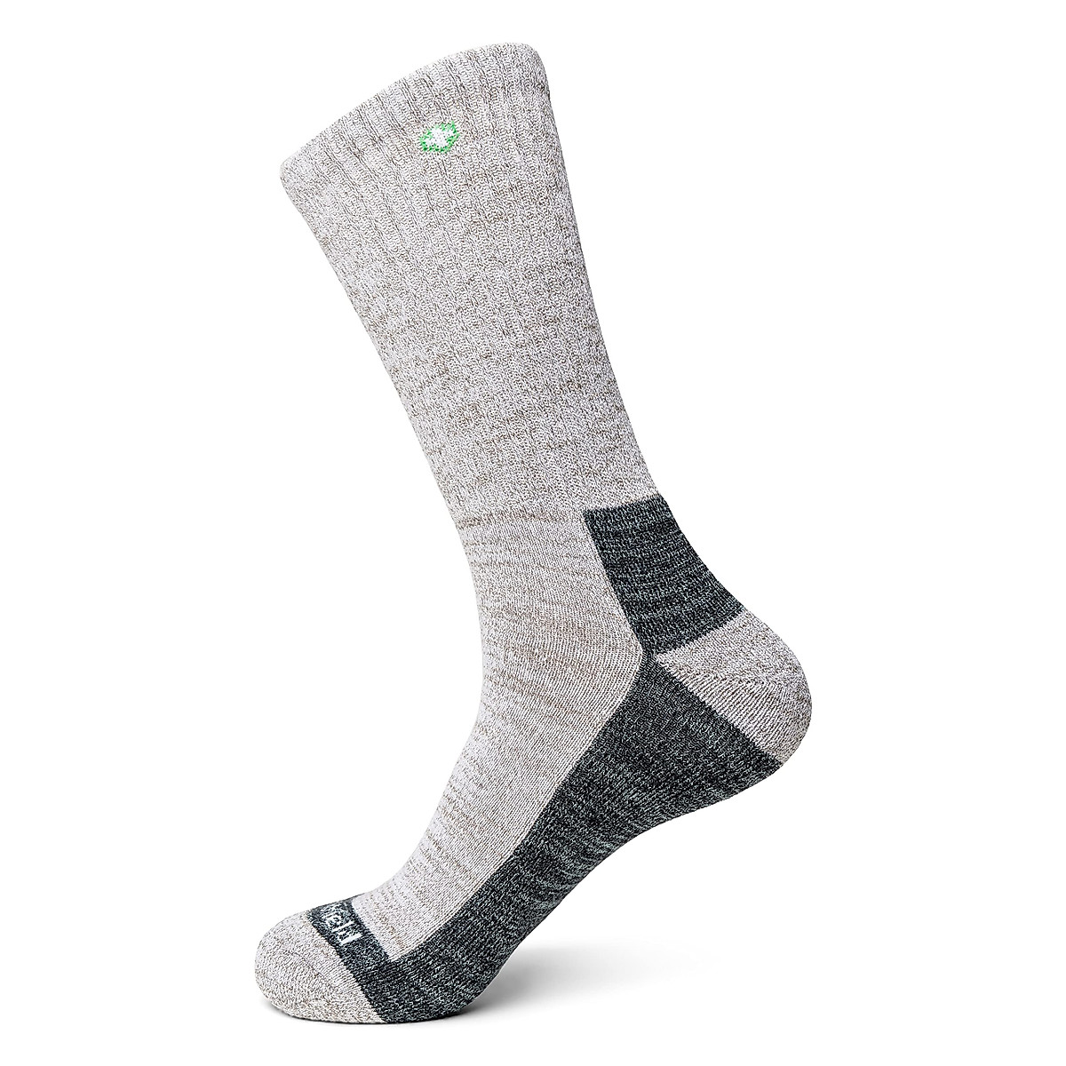 Insect Shield Midweight Hiking Socks With Permethrin Bug Repellant - Protective Clothing for Men & Women, Khaki, Medium