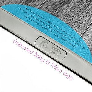 #1 Back Seat Mirror - Baby & Mom Rear View Baby Mirror - Easily Watch Your Precious Child in-Car - Adjustable, Convex and Shatterproof Glass