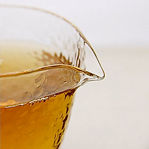 Glass Milk Tea Serving Mug Gong Dao Cup -PitcherTeapot Teaset - Green Tea Teacup - 250ml /8oz