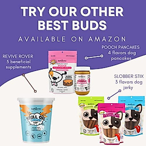 Bark Bistro Company, Superberry Snoot, 100% Natural Dog Peanut Butter, Healthy Peanut Butter Dog Treats, Stuff in Toy, Dog Pill Pocket, Made in USA (17oz jar)