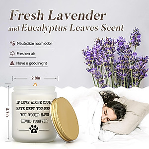 Pet Memorial Gifts for Loss of Dog Cat, Sympathy Gift for Pets Loss, Dog Bereavement Gift, Cat Memorial Candle, Remembrance Gift in Memory of Dog, Passing Away Condolence Present for Friends Pet Owner