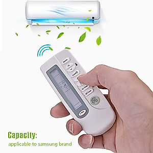 Air Conditioner Remote Control ARH-403 for Samsung, Universal Replacement Remote Control Air Conditioner with Built-in Clock Timer for Samsung Brand