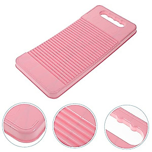 DOITOOL Baby Bathtub Washboard Washing Clothes Board Hand Wash Board Non-Slip Laundry Washboard Scrubbing Board Household for Students Clothes Clean Laundry Home Random Color
