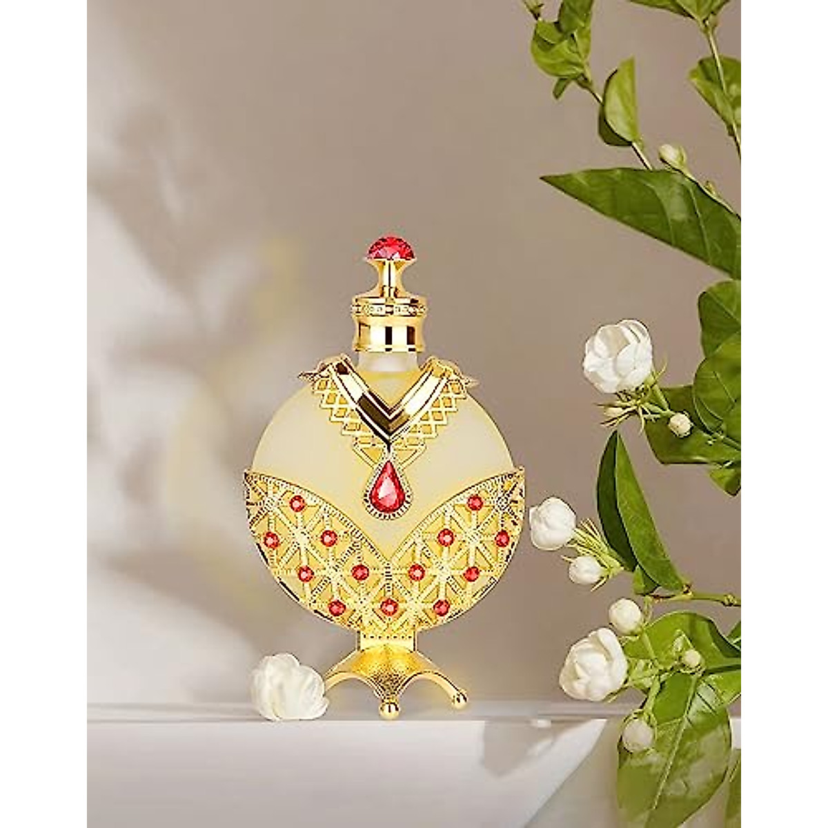 HUIBAO Gold Arabian Concentrated Perfume Oil, Arabic Perfume for Women, Arabian Perfume Oil- Long Lasting A Seductive Perfume Oil (12ml)