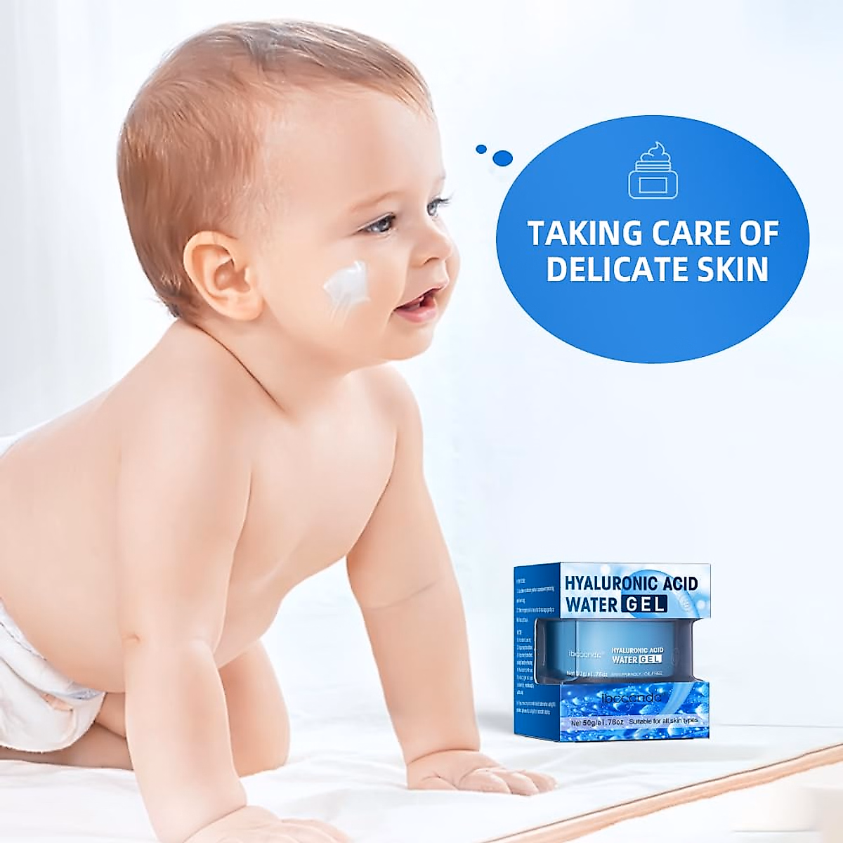 Hydro Boost Hyaluronic Acid Moisturizing Water Gel, Face Moisturizer For Oil Skin , Hyaluronic Acid Formula Combined With Water,Lightweight and 24 Hours Of Long-lasting Hydration-1.76Oz (Water Gel)