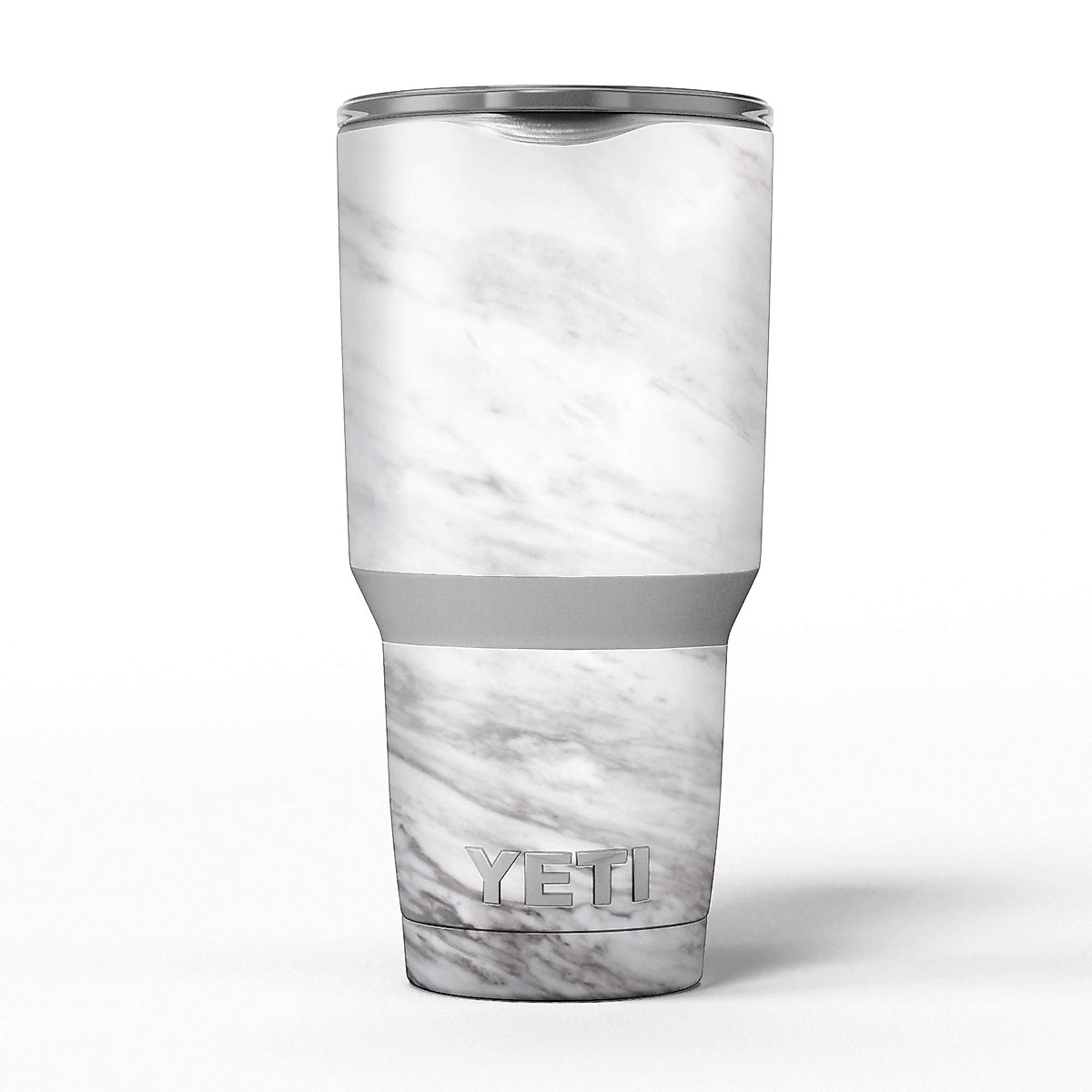 Design Skinz Slate Marble Surface V9 - Skin Decal Vinyl Wrap Kit Compatible with The Yeti Rambler Cooler Tumbler Cups