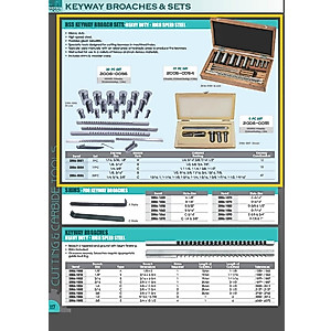 HHIP 2006-0051 9 Piece Keyway Broach Set