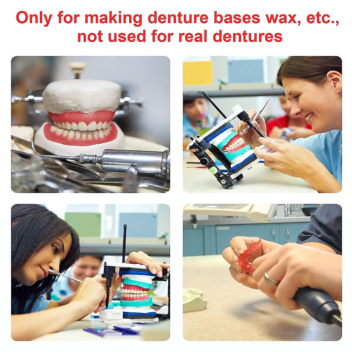 Base Plate Wax Orthodontic Dental Wax Sheets 20PCS, Red Utility Bite Wax Denture Casting Wax Sheet Supply for Modelling|Filling|Lab Equipment - 12 Months Warranty