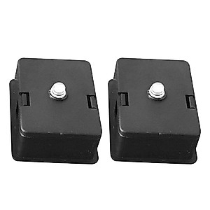 iayokocc 2 Pack Solar Light Replacement Top Parts for Outdoor Hanging Lanterns, Solar Panel Lantern Lid Battery Box Led Lights Bulb Accessories for Garden Patio Walkway Yard