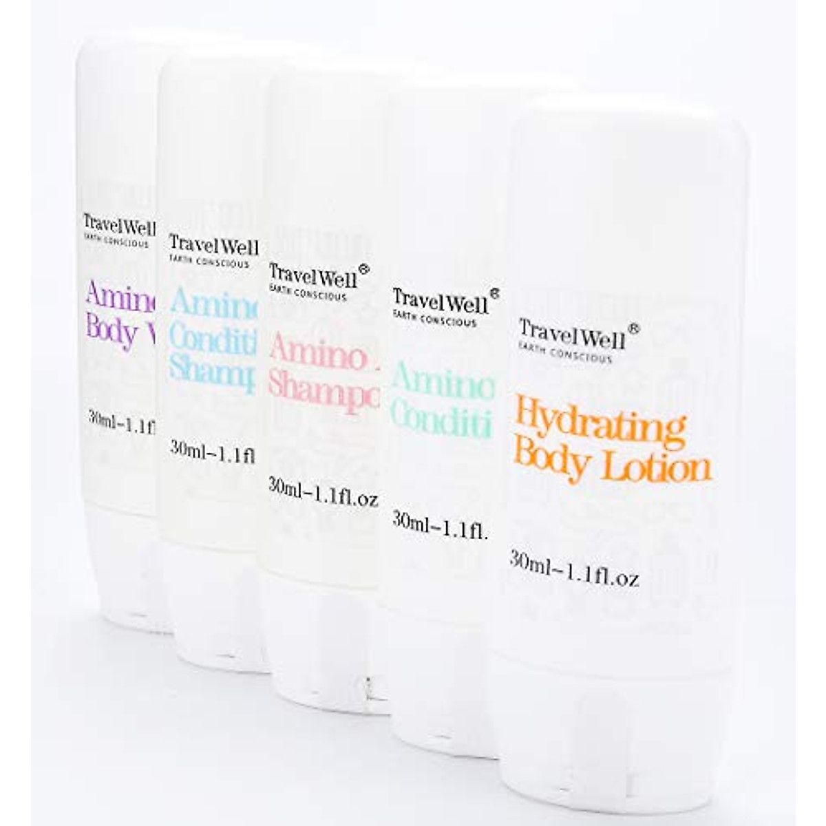 Travel Well Hotel Travel Size Guest Conditioner 1.0 Fl Oz/30ml, Individually Wrapped 200 Bottles per Box