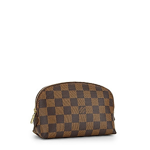 Louis Vuitton, Pre-Loved Damier Ebene Pochette Cosmetique, Brown