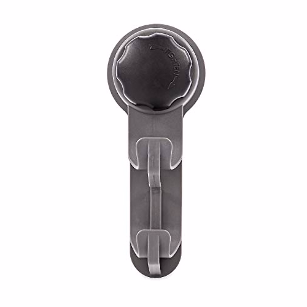Camco RV Towel Hook | Add Hooks Inside/Outside Your RV | Strong Mechanical Suction Cup Hook (44028) , Black