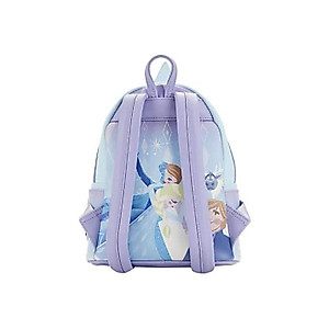 Loungefly Disney Frozen Princess Castle Womens Double Strap Shoulder Bag Purse
