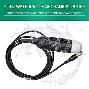 JeeKoudy Veterinary Ultrasound Scanner Machine, Handscan Vet Smart B-Ultrasound Machine Rechargeable Machine for Pig Horse Cow Pregnancy Animals Pets