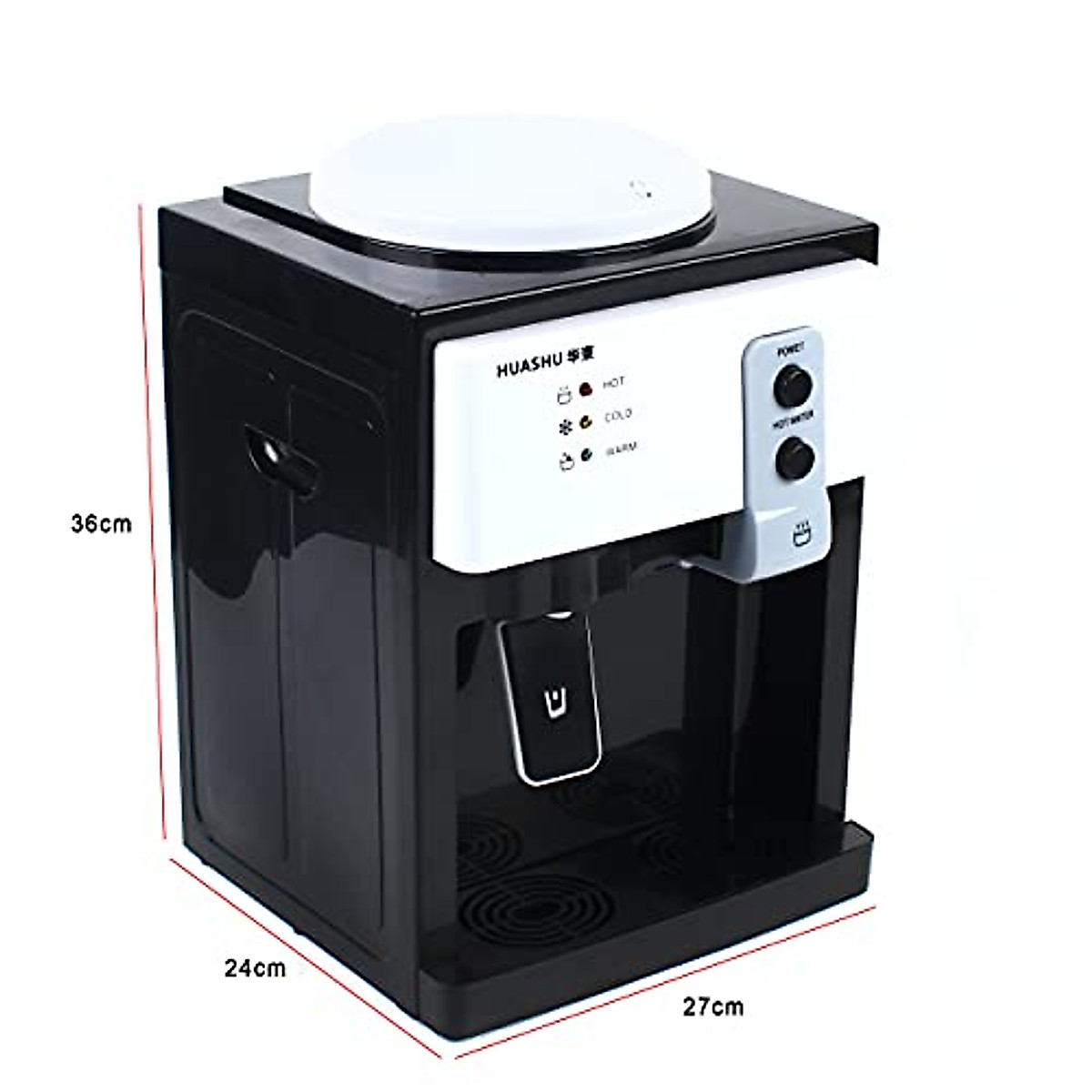 Countertop Hot and Cold Water Cooler Dispenser for Home Office Use 110V