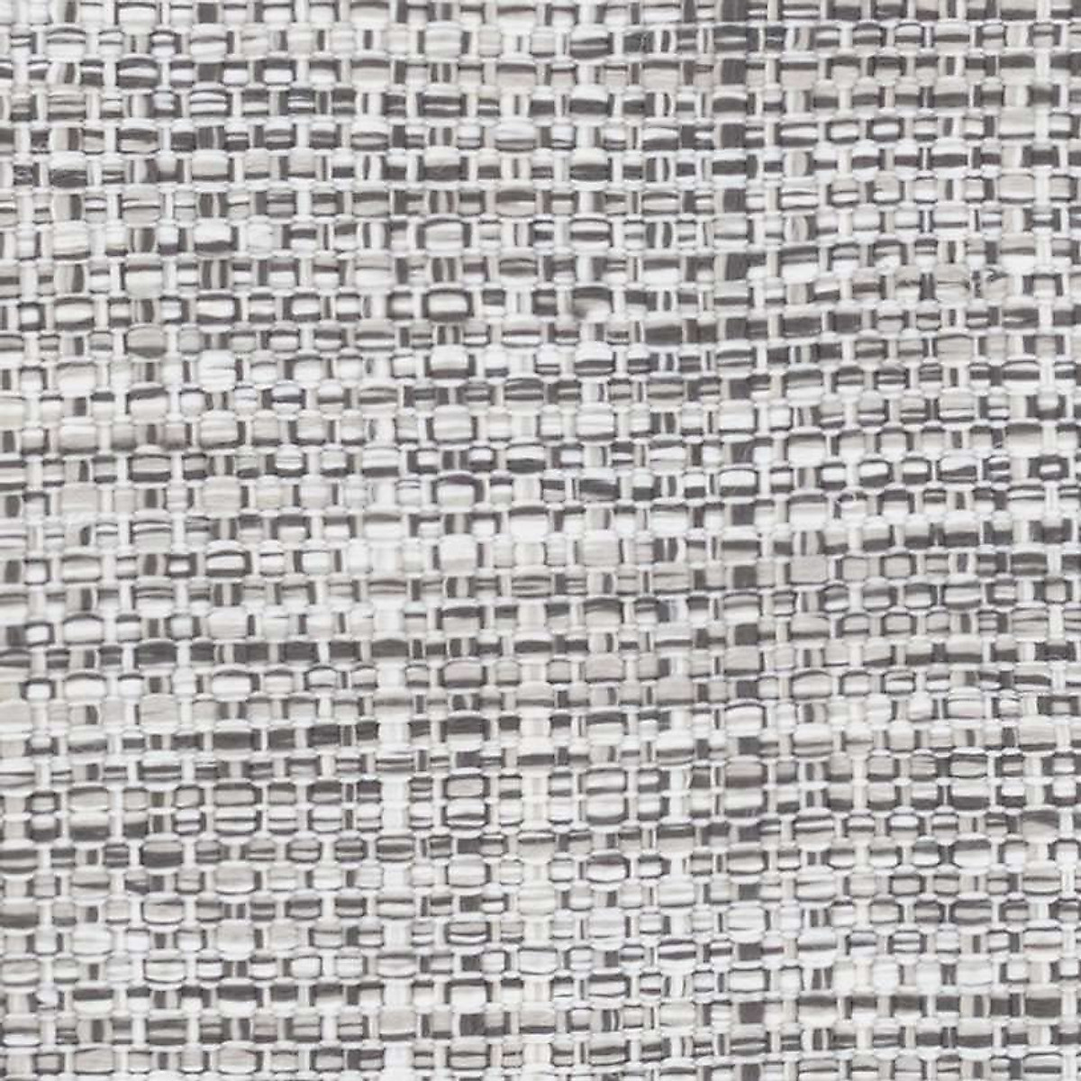 Dash and Albert Fusion Grey Handwoven Indoor/Outdoor Rug, 8 X 10 Feet, Grey Solid Pattern