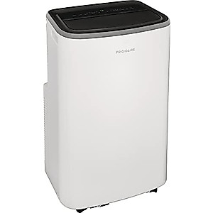 Frigidaire FHPH142AC1 Portable Room Air Conditioner, 14K BTU (ASHRAE) / 10K BTU (DOE) with Multi-Speed Fan/Dehumidifier Mode/Supplemental Heat/Window Kit/Built-in Air Ionizer/Washable Filter,in White