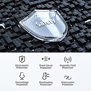 Charger for Asus Chromebook, (UL Certified Safety), 45W, USB C