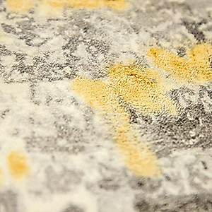 Westside Market Indo Gray Rug Handmade Area Rug 100% Wool 8'1" x 10'1", Gray