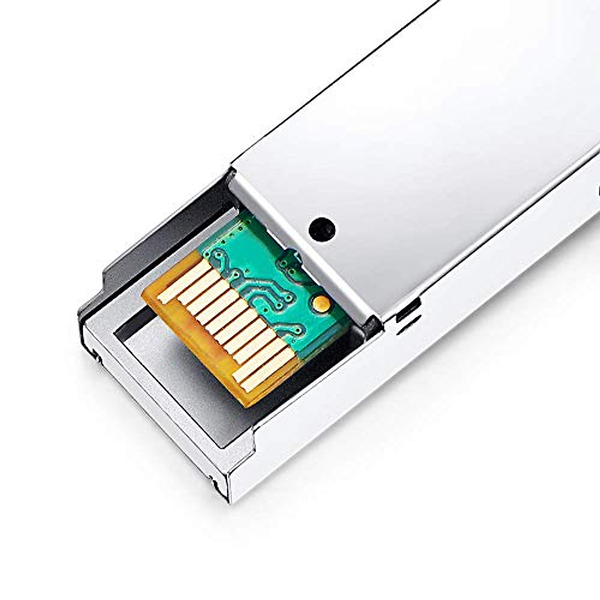 INVAXON Gigabit SFP LC Single-Mode Transceiver 1000BASE-LX/LH GLC-LH-SMD/GLC-LH-SM/SFP-GE-L, 1 1310nm, 20km DDM/DOM fuction Compatible w/Standard SFP Slots Hot Pluggable