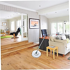 Anneome Mop Replacement Head Wet Mop Heads Replacements Cleaning Mops Mops for Floor Cleaning Mop Parts Replacement Industrial Mop Handle Commercial Refill Floor Mops Cotton Thread