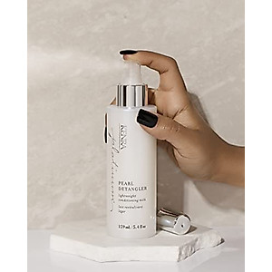 Kenra Platinum Pearl Detangler | Lightweight Conditioning Milk | Adds Moisture & Slip | Effortless Detangling & Manageability | Thermal Protection Up To 450F | All Hair Types | 5.4 fl. oz