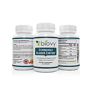 Stronghold Bladder Control - Bladder Control for Men - Bladder Control for Women - Natural Bladder Control Supplement - to Support Healthy Urinary Flow (Already Within Normal Ranges) - (120)