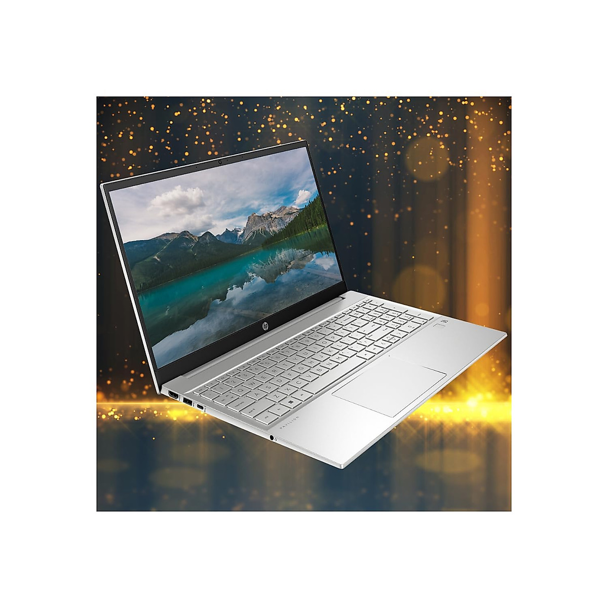HP 2024 Newest Pavilion Laptop, 15.6" FHD Touchscreen, 13th Gen Intel Core i7-1355U, 32GB RAM, 1TB PCIe SSD, Webcam, FP Reader, Backlit KB, Wi-Fi 6, Windows 11 Home, Silver