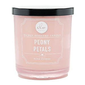 Dw Home Peony Petals Richly Scented Candle Small Single Wick Hand Poured 4 Oz