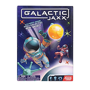 Galactic Jaxx Board Game | Jakks Wild Games | Strategy Board-Game | Family Game for Adults and Kids | 2 to 4 Players | Average playtime 20 minutes | Ages 6+