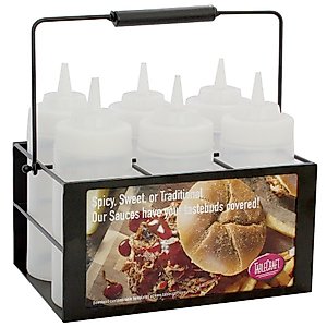 Tablecraft SBC6 Condiment Caddy, Countertop Organizer
