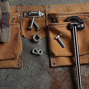 DURATECH 11-Inch Basin Wrench, Sink Wrench, Adjustable 3/8'' to 1-1/4'' Capacity Upgrade Jaw, for Tight Space