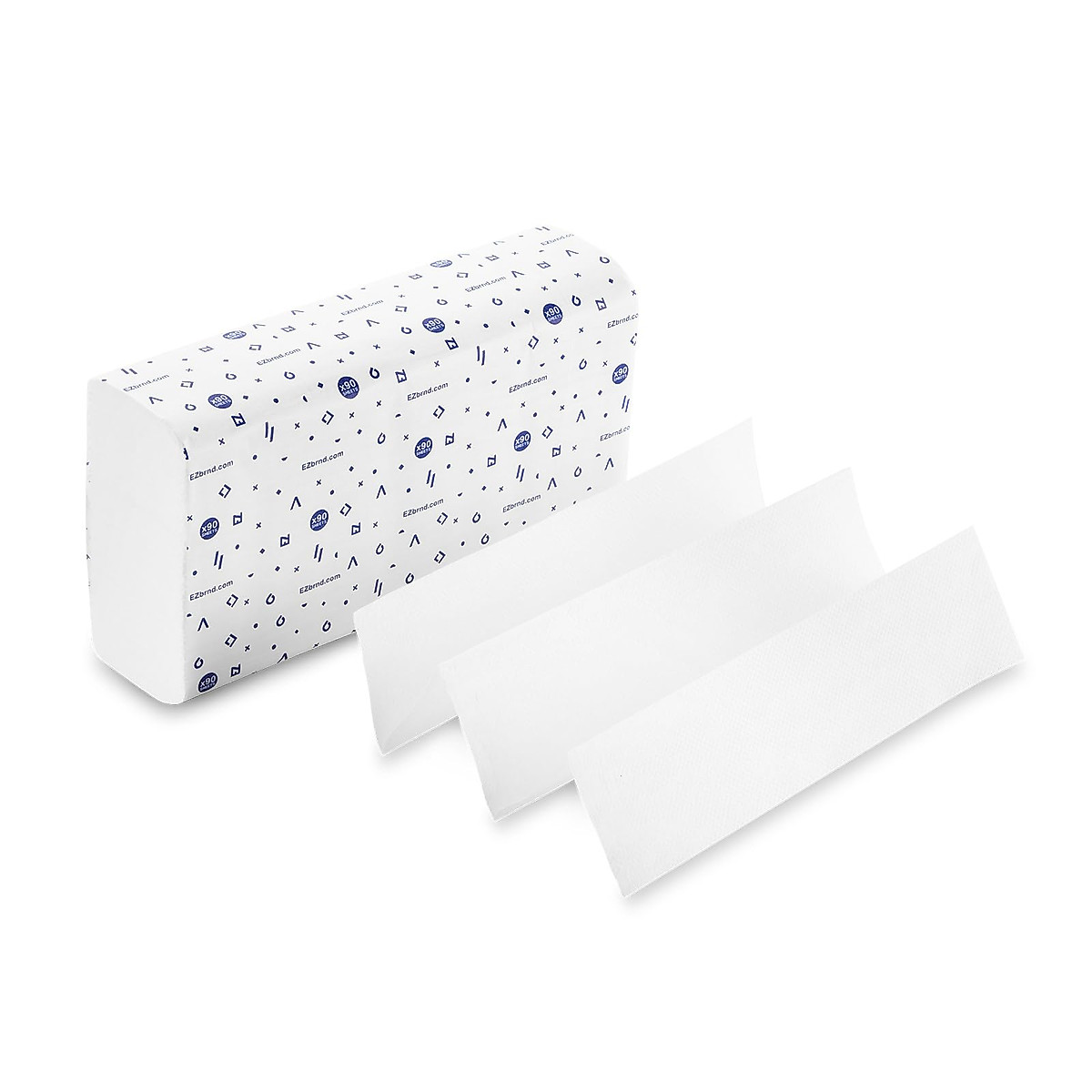 EZ-Pull Premium 2ply+ SLIMFOLD Hand Towel Paper, White, 20 x 90 Sheets, P2F5 (04442)