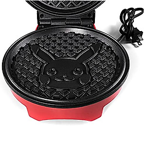 Uncanny Brands Pokemon Waffle Maker - Make Pikachu Waffles - Kitchen Appliance