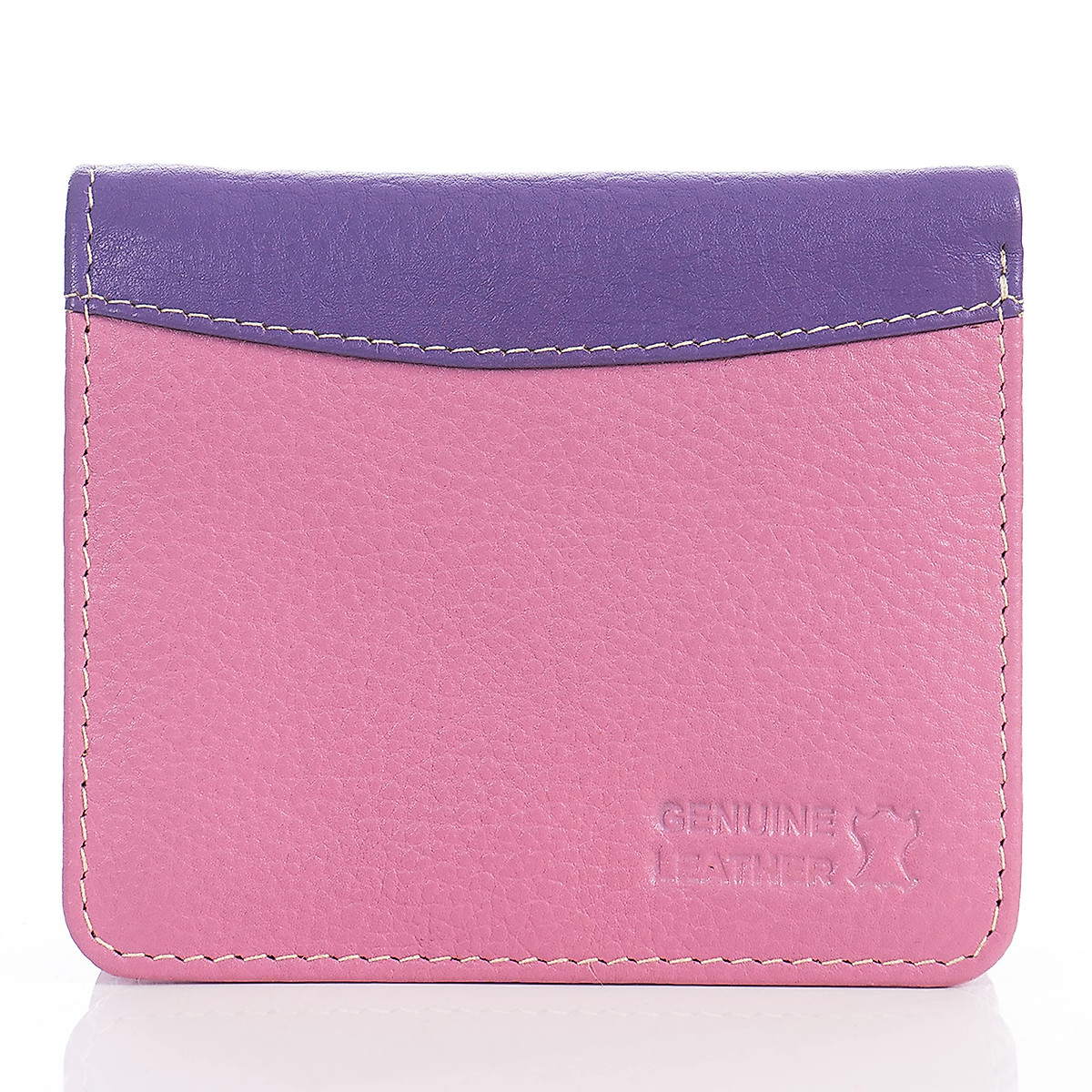 Scarlette Lafleur Womens Wallet with Rfid Wallet Women can be Secure Genuine Leather Ladies Wallet Wristlet Girls Wallet Pink Purple Bifold Women's Wallets Compact Id Card Holder