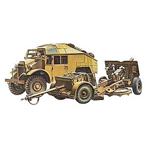 Tamiya 1/35 British 25Lb Gun & Quad