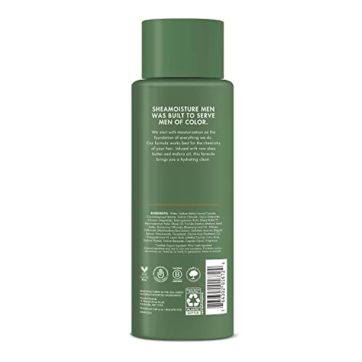 SHEA MOISTURE Men's Shea Moisturizing Shampoo, 15 OZ