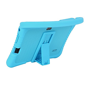 Vikye 7in Kids Tablet 2GB 32GB Quad Core Processor Dual Camera 3D Design Tablet Protective Cover Android 10 (US Plug)