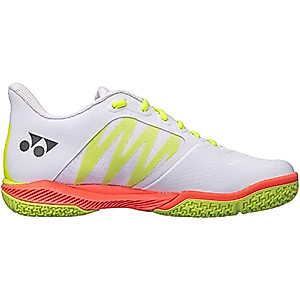 YONEX Power Cushion Comfort Z Womens (SHBCFZ3LEX) Indoor Court Badminton Shoe (White) (us_Footwear_Size_System, Adult, Women, Numeric, Medium, Numeric_10_Point_5)
