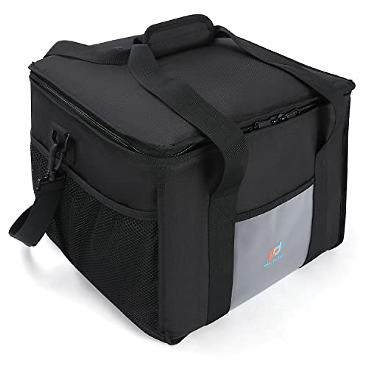 XX-Large Cooler Bag for Drinks. High Density Insulation, Padded Divider, Shoulder Strap, Multiple Pocket, Sturdy Zipper.