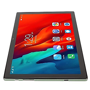 ICRPSTU 10.1 Inch Tablet, Tablet Dual Speakers Octa Core Processor 8GB 256GB 100-240V Green for Android 12 for Home (US Plug)
