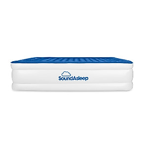 SoundAsleep CloudNine Series Air Mattress with Dual Smart Pump Technology by SoundAsleep Products - Full Size…