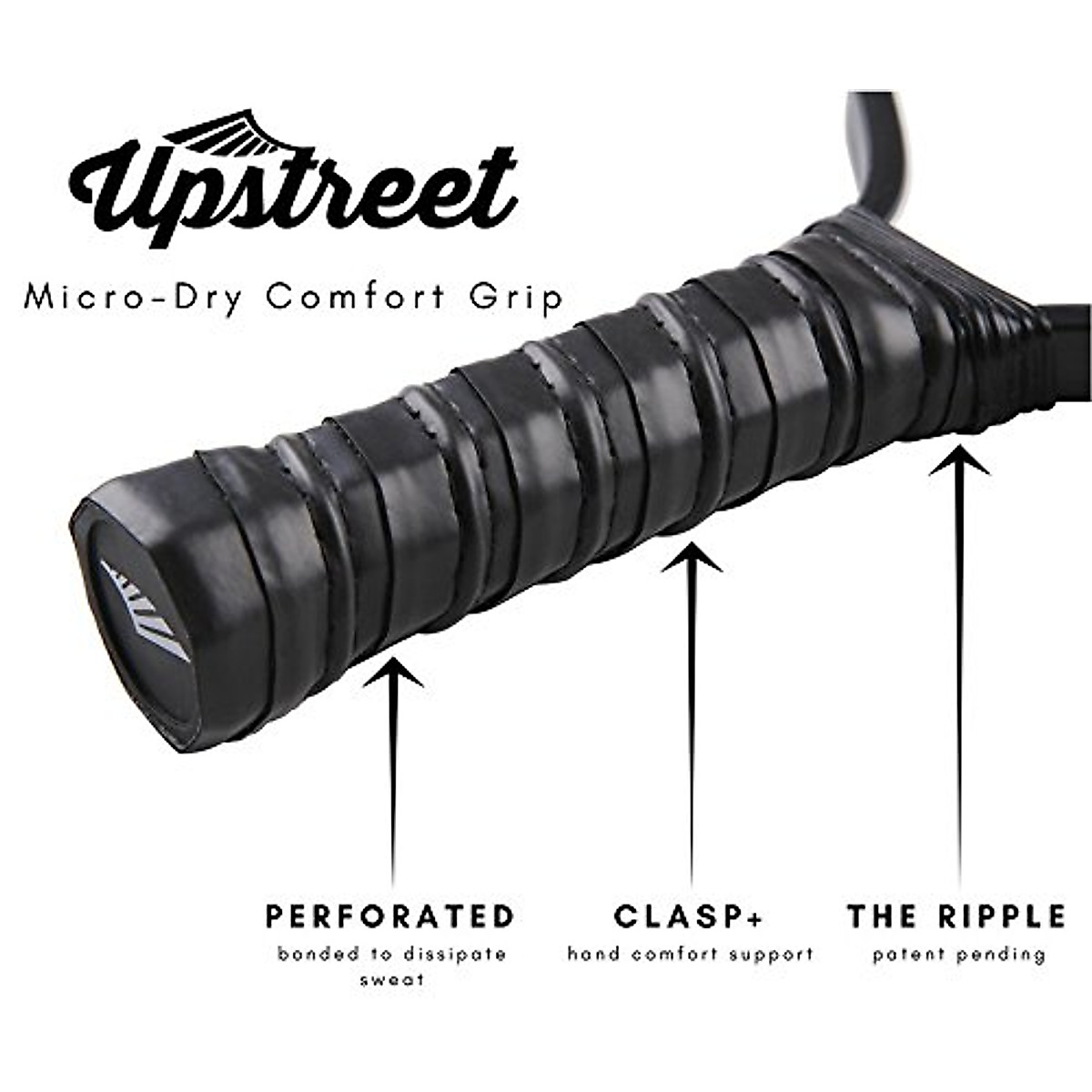 Upstreet Graphite Pickleball Paddle Set of 2 | Pickle Paddle Pickleball Set | Pickleball Rackets Include Padded Cover, Lightweight Honeycomb Composite Pickleball Paddles for Women & Men, Paddle Racket