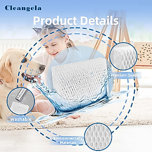 6 Pack WF813 Humidifier Filter Compatible with Equate Eqwf813 Eq-2119-Ul, Relion RCM-832 RCM-832N, ProCare PCCM-832N Cool Mist Humidifier Replacement Wick for Indoor Climate and Air Purification