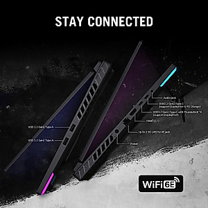 asus ROG Strix G16 (2023) Gaming Laptop, 16:10 FHD 165 Hz, 13th Gen Intel Core i7-13650HX, MUX GeForce RTX 4060(140W); DDR5 RAM, Wi-Fi 6E, Windows 11 Home,w/Mouse Pad (16GB RAM | 1TB PCIe SSD)